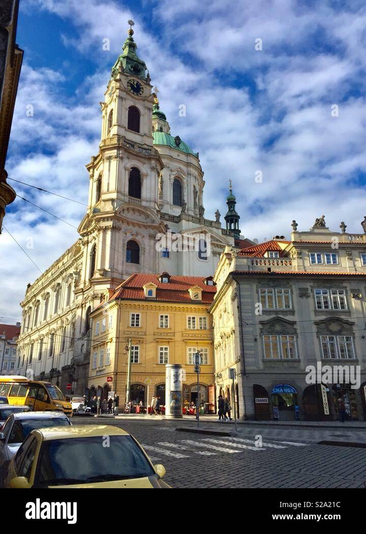 Streets of Prague Stock Photo - Alamy
