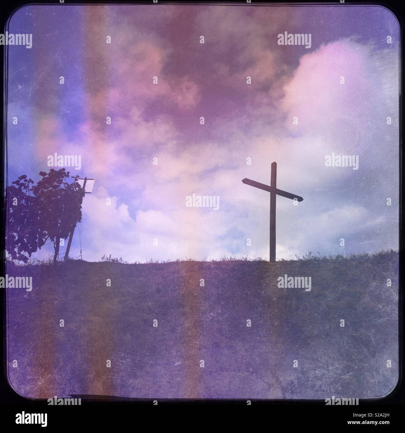Cross and nature hi-res stock photography and images - Alamy