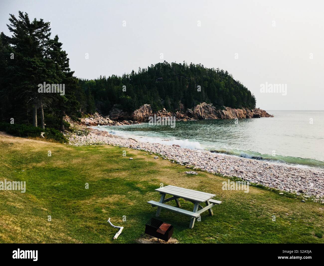 Road trip beach stop Stock Photo - Alamy