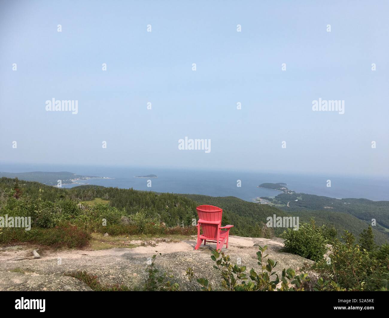 Viewpoint from hike Stock Photo - Alamy
