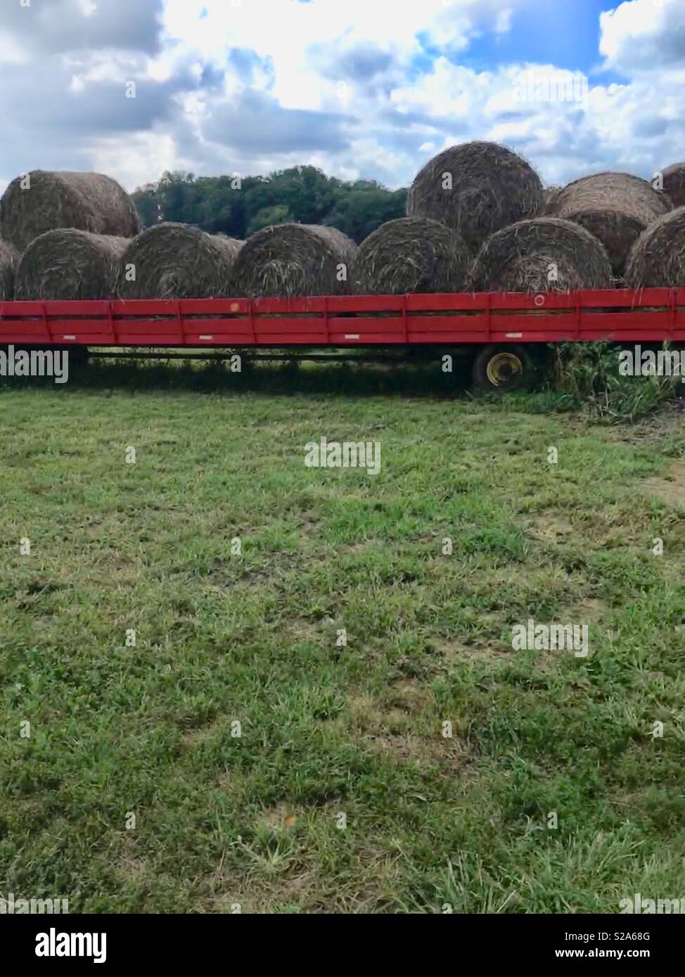 Bails of grass hi-res stock photography and images - Alamy