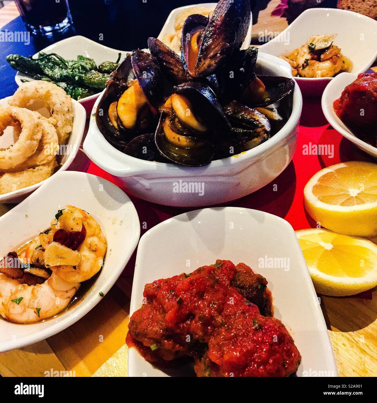 Tapas lunch hi-res stock photography and images - Alamy