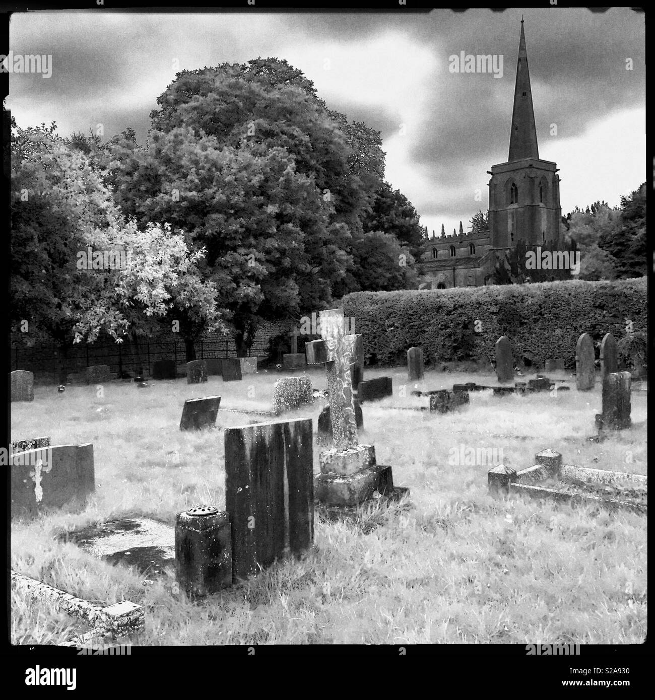 Village cemetery, Ancaster, Lincolnshire, UK Stock Photo - Alamy