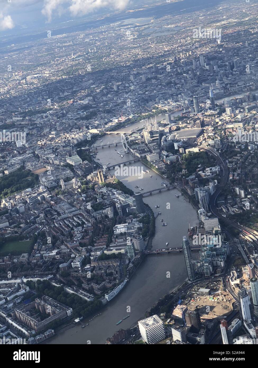 Aerial view London Stock Photo - Alamy