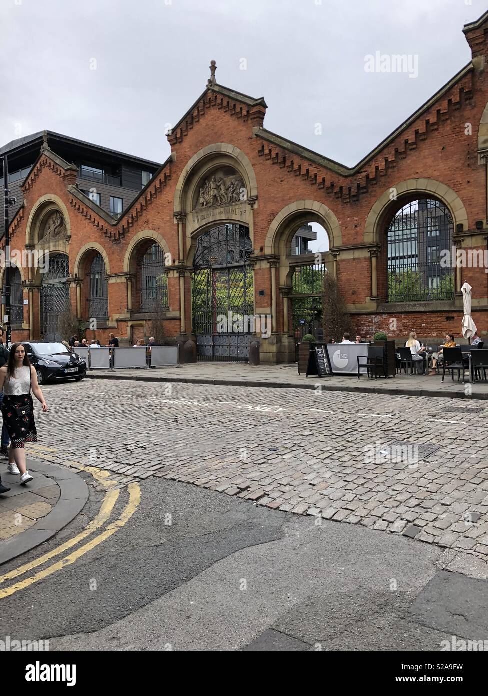 Manchester northern quarter Stock Photo - Alamy