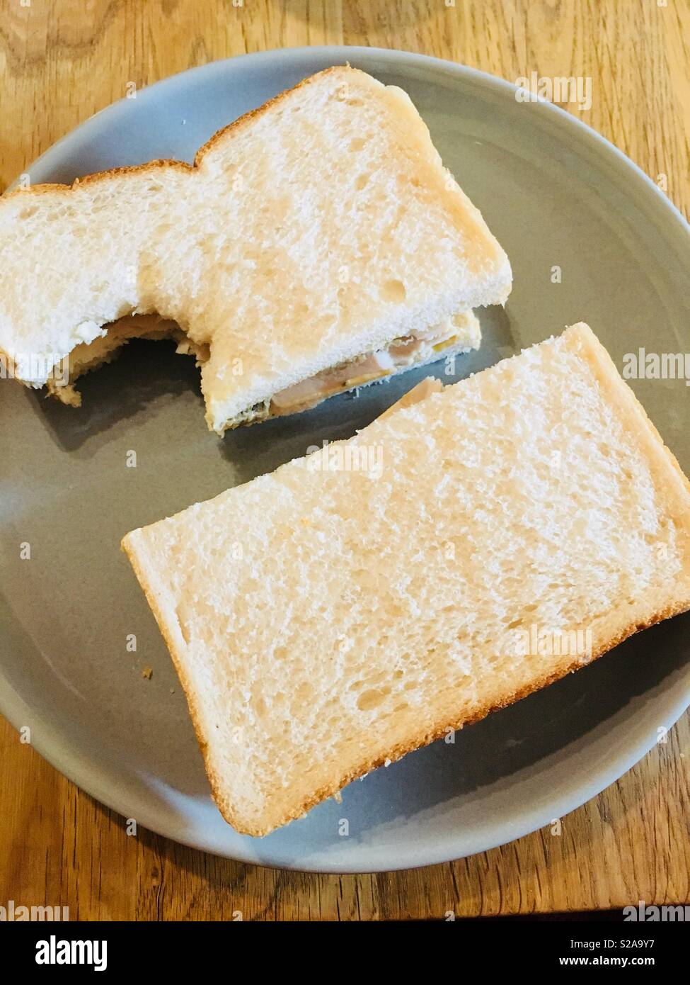 Sandwich with bite out of it hi-res stock photography and images - Alamy