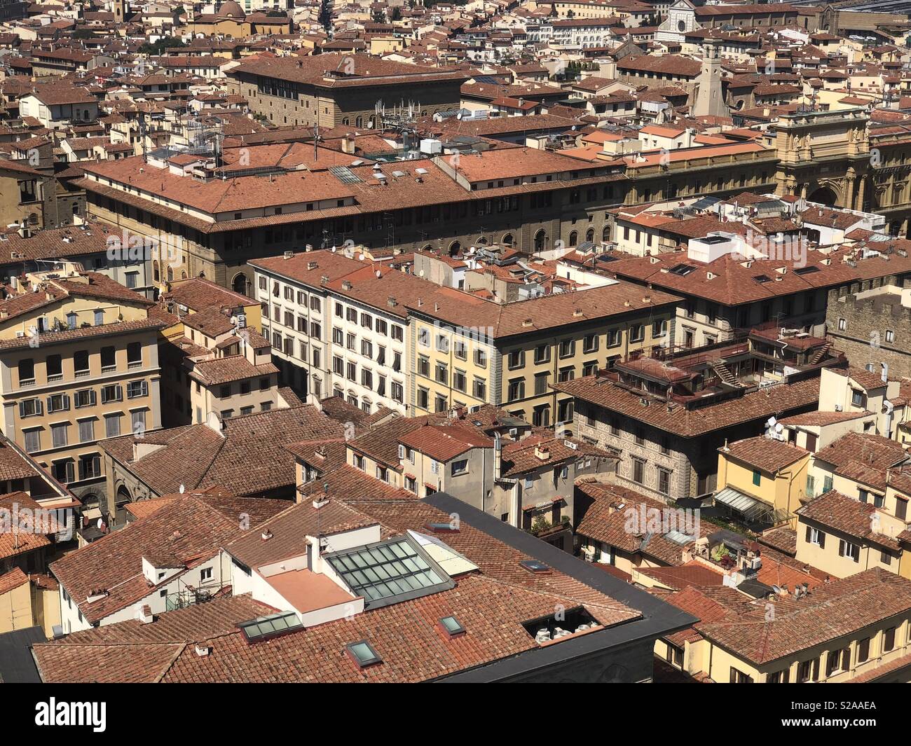 Rooftops in Florence Italy Stock Photo - Alamy