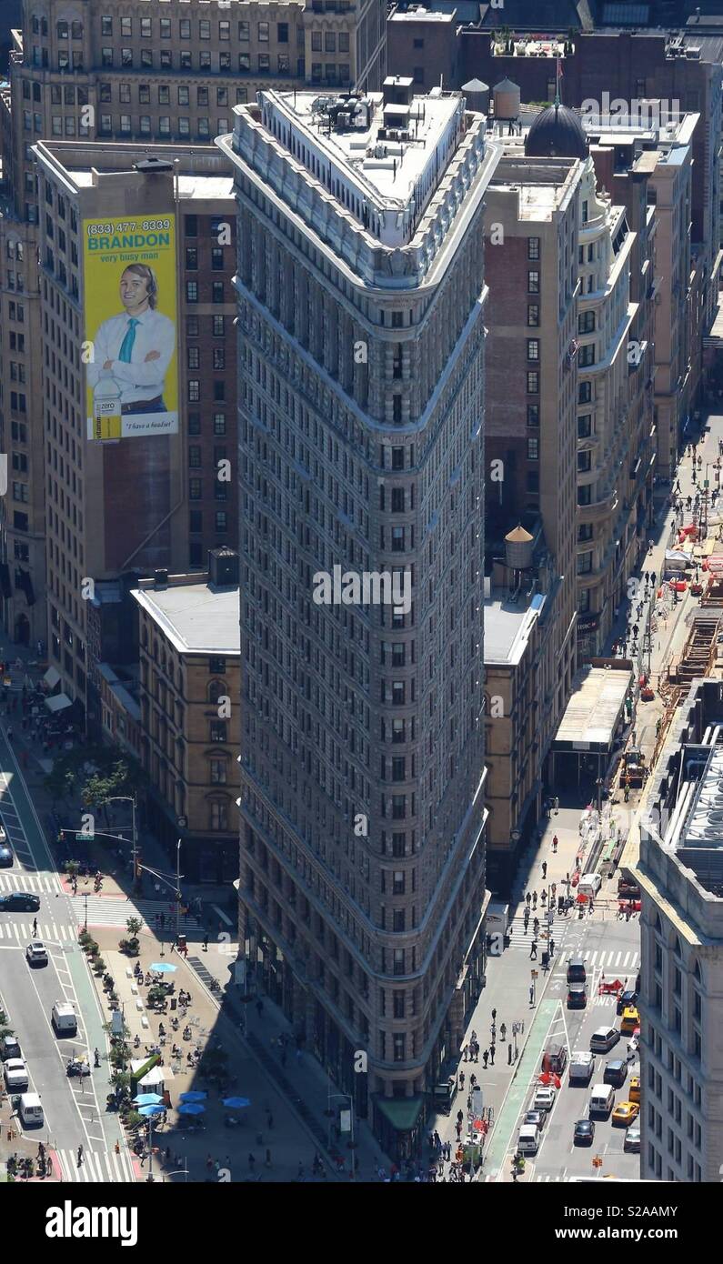 Flatiron Building New York Stock Photo - Alamy