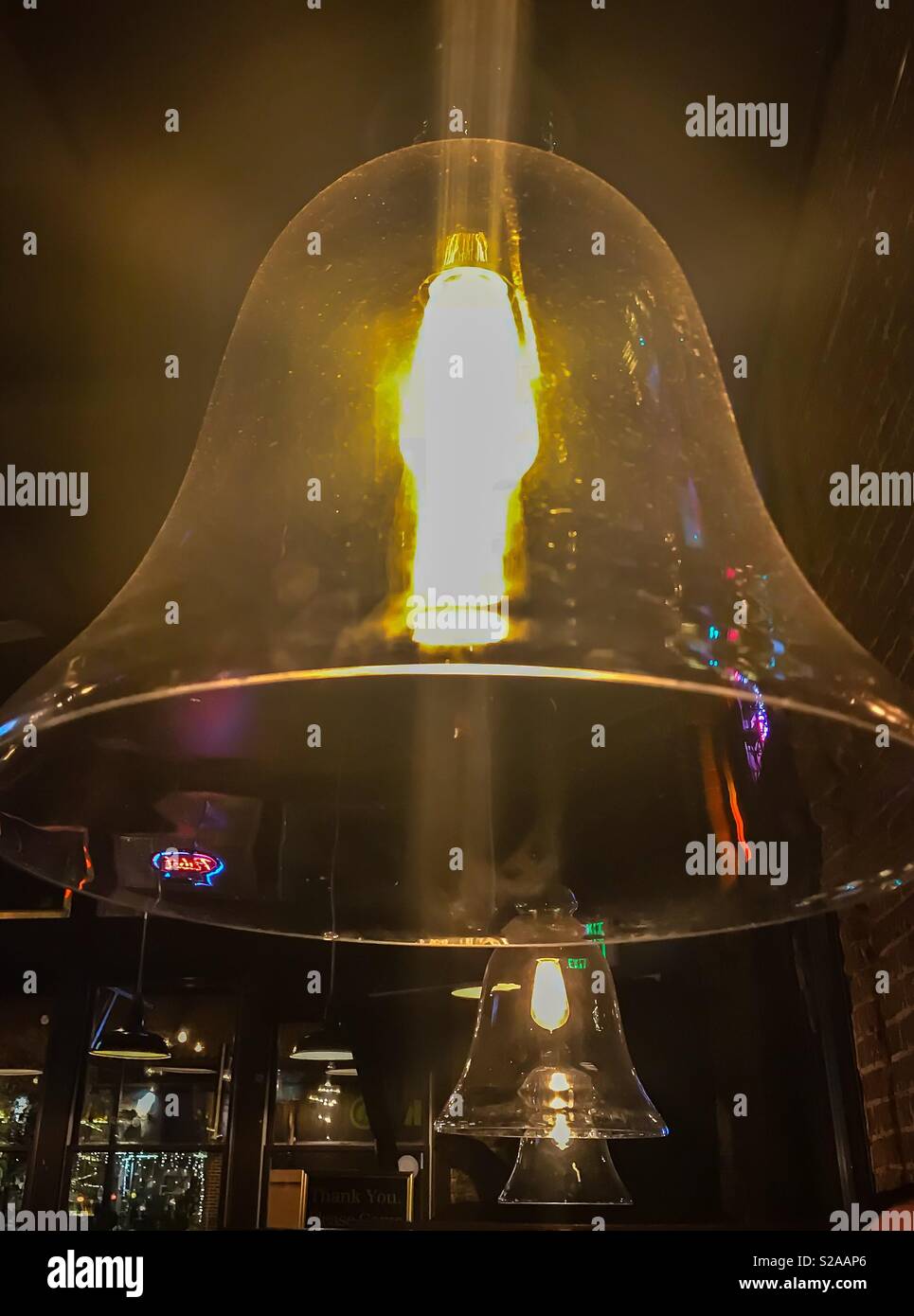 Bell curve light fixture Stock Photo - Alamy