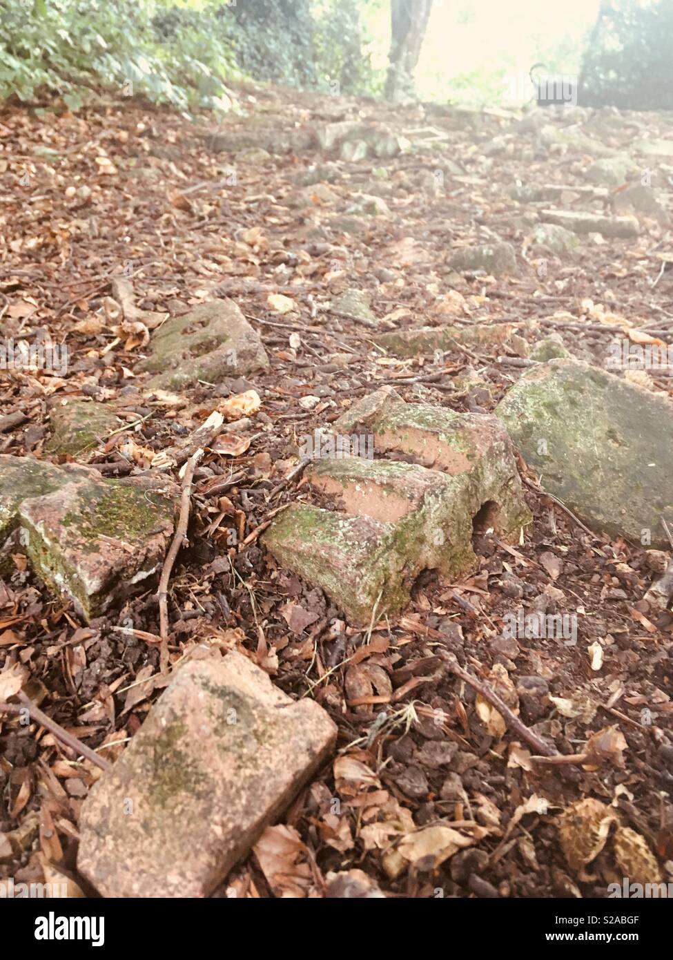 Broken pathway hi-res stock photography and images - Alamy