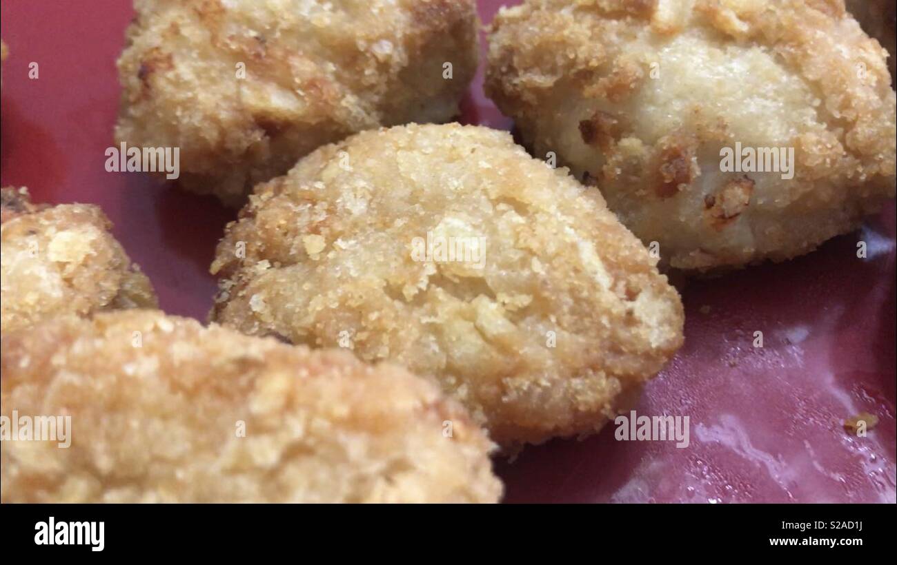 Tyson Hashbrown Chicken Nuggets Stock Photo - Alamy
