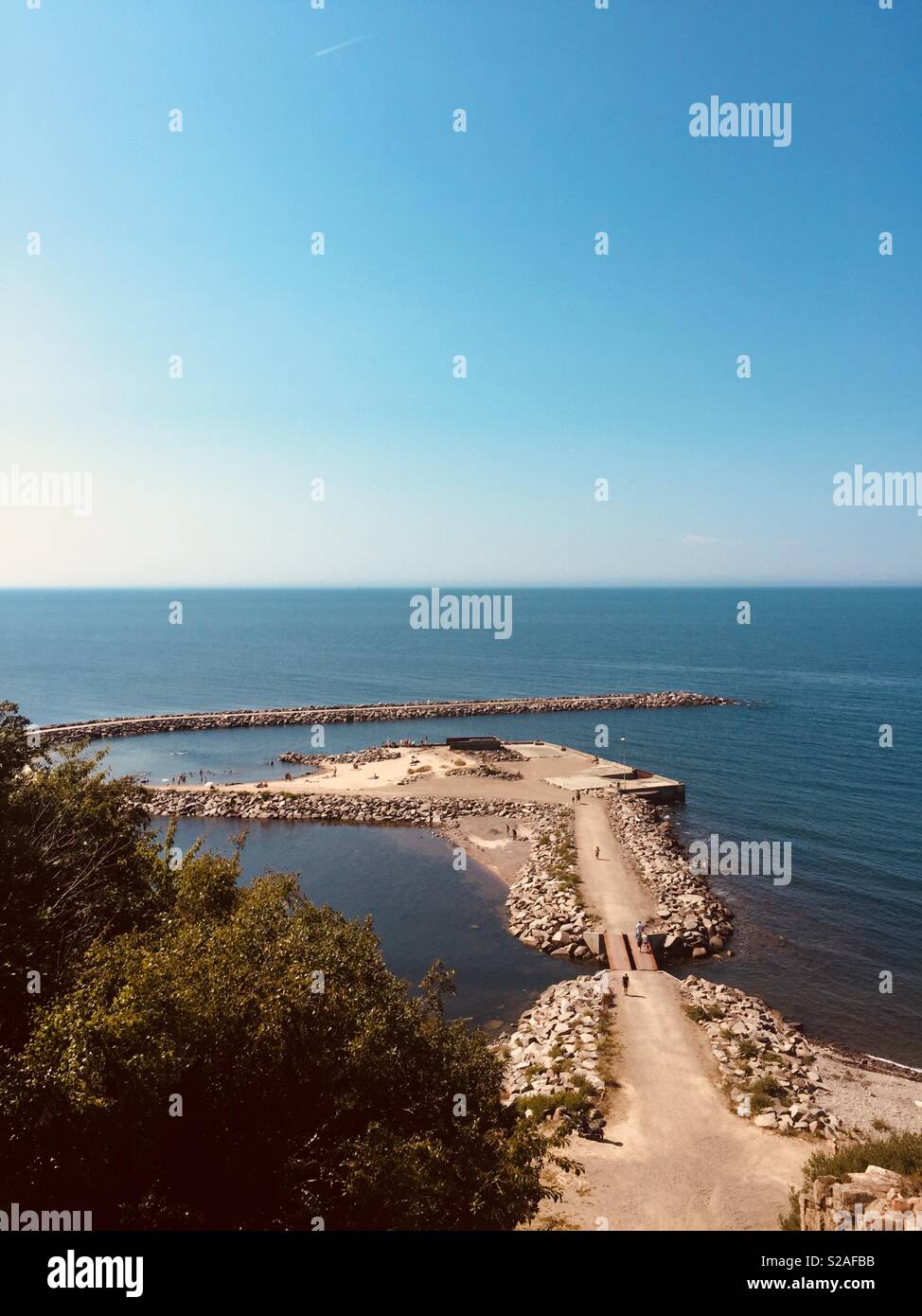 View from bridge Stock Photo - Alamy