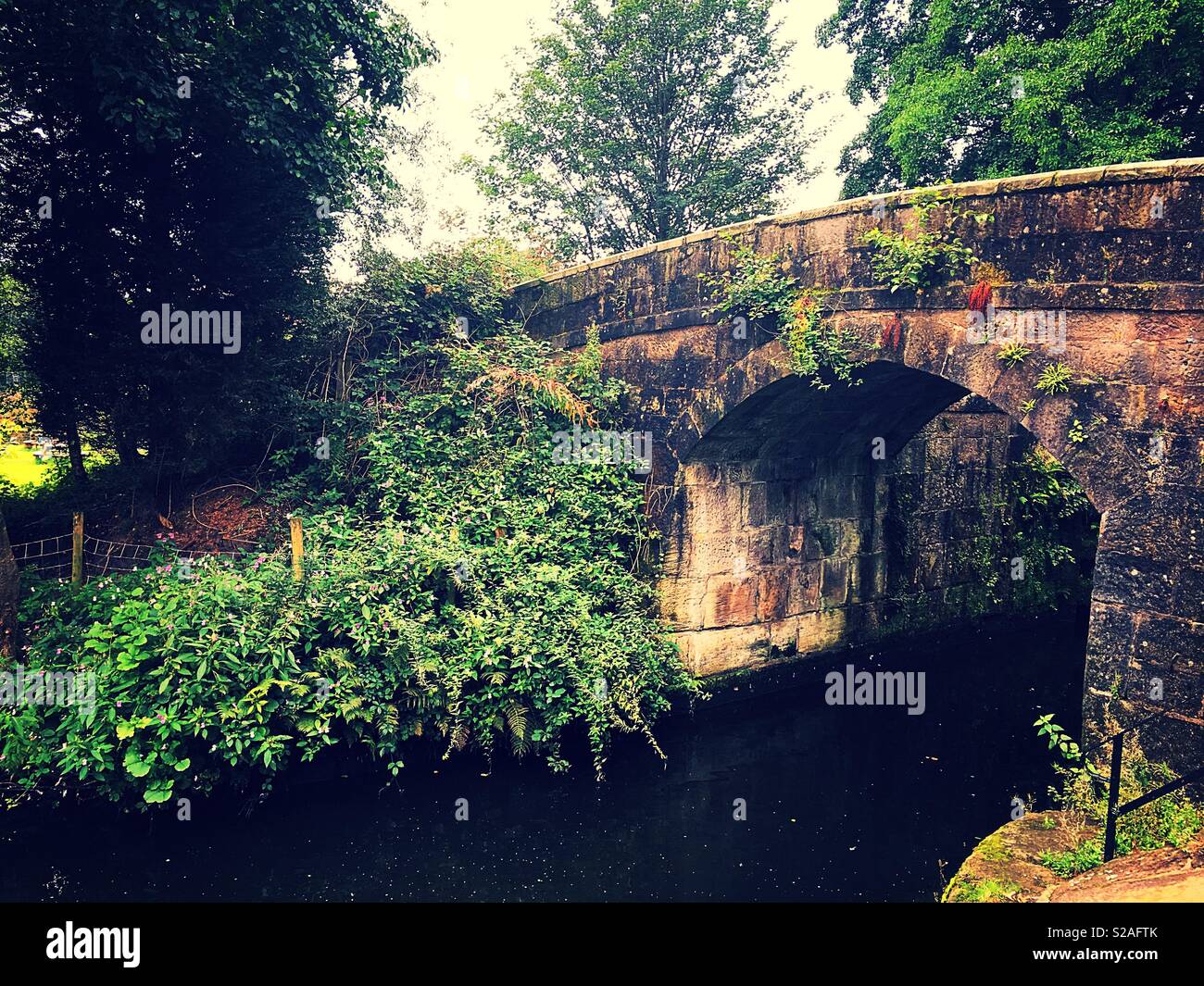 Bridge over the water Stock Photo - Alamy