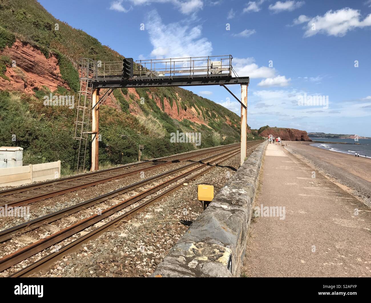 Signal gantry hi-res stock photography and images - Alamy