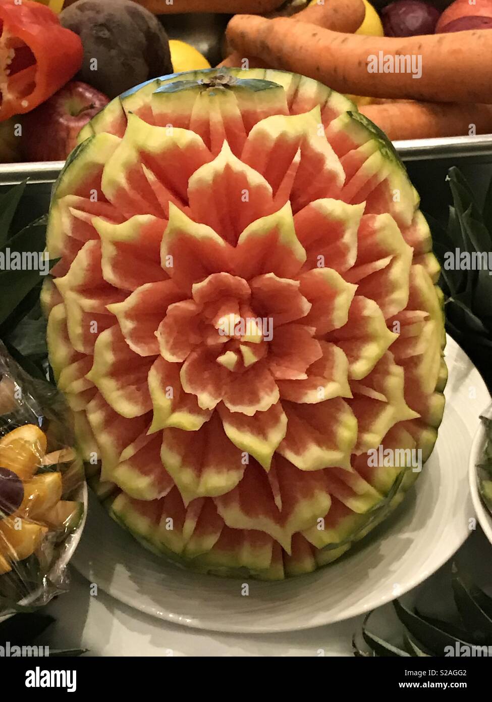 Carved fruit hi-res stock photography and images - Alamy