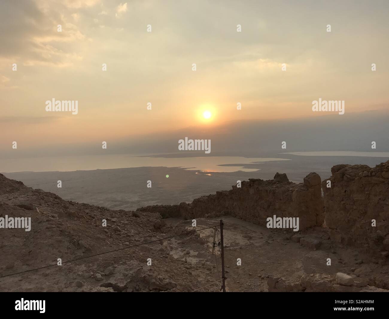 Sunrise over dead sea hi-res stock photography and images - Alamy