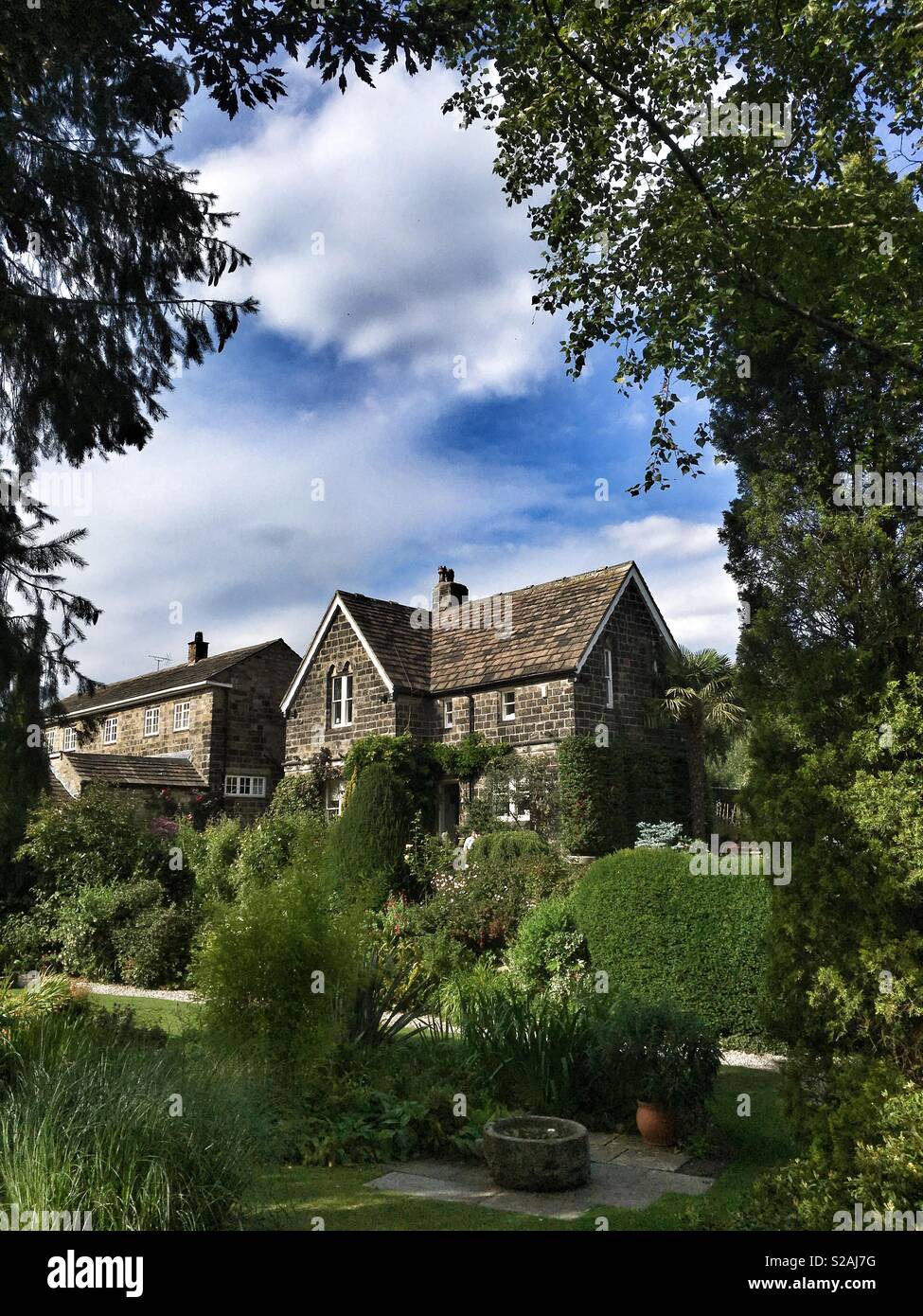 York Gate Garden Adel Leeds Stock Photo - Alamy