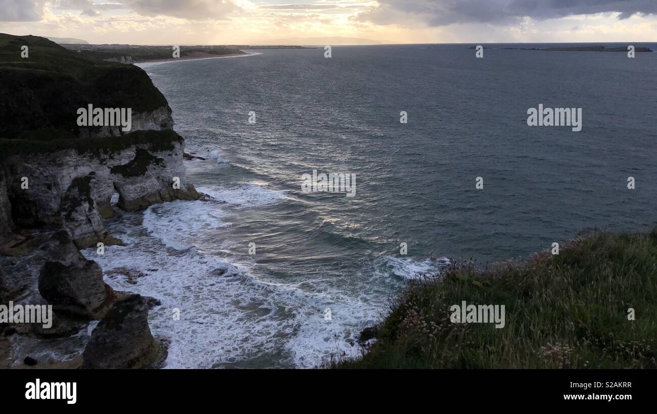 Atlantic Ocean from the Irish coast Stock Photo - Alamy
