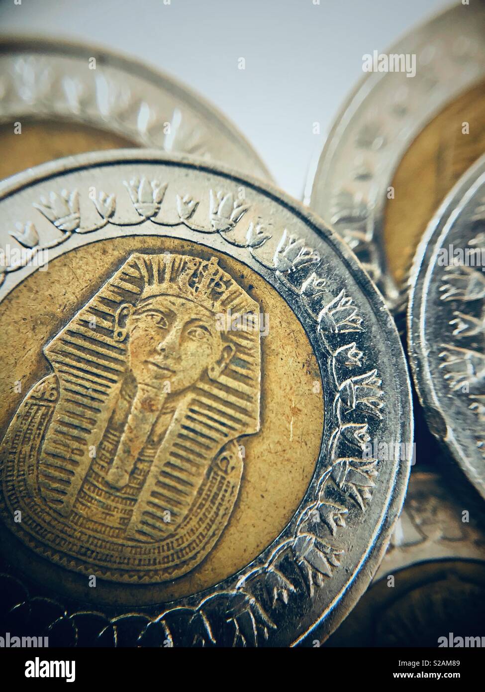 Egyptian coins hi-res stock photography and images - Alamy