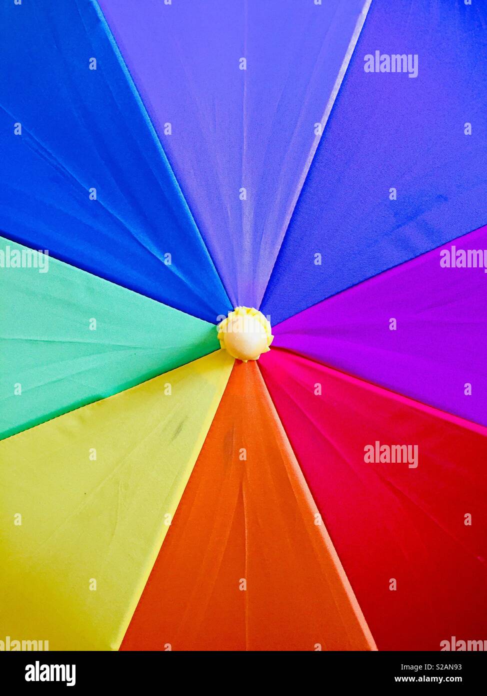 With rainbow umbrella hi-res stock photography and images - Alamy