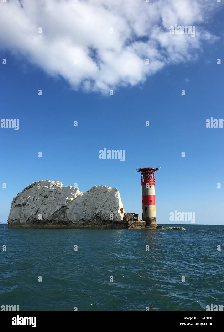 Needles lighthouse hi-res stock photography and images - Alamy
