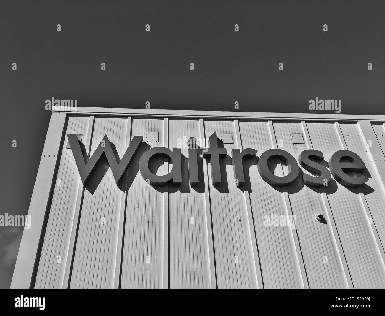 Waitrose groceries Black and White Stock Photos & Images - Alamy