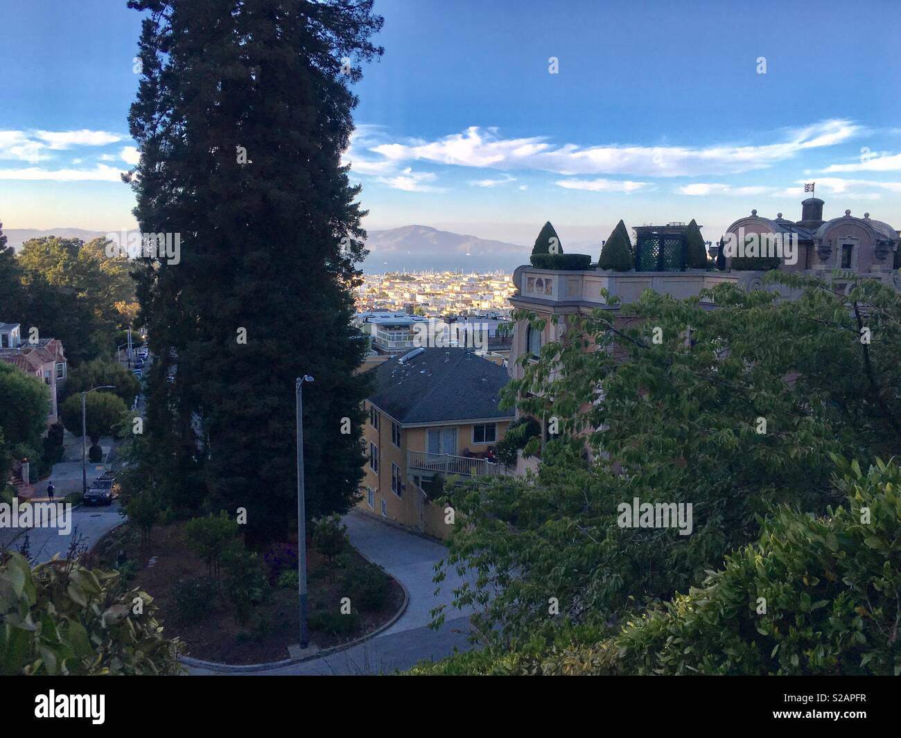 Lyon street steps san francisco hi-res stock photography and images - Alamy