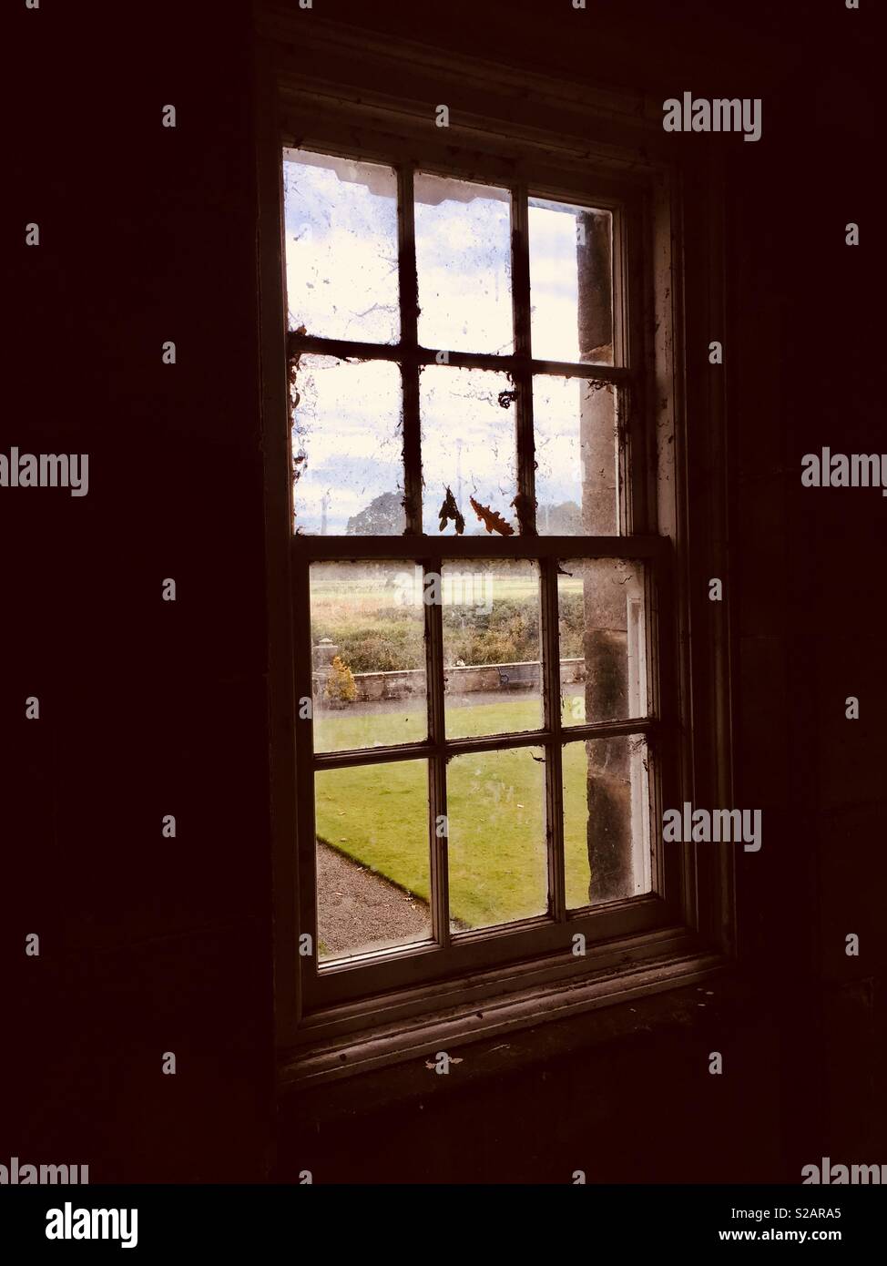 Window garden view hi-res stock photography and images - Alamy
