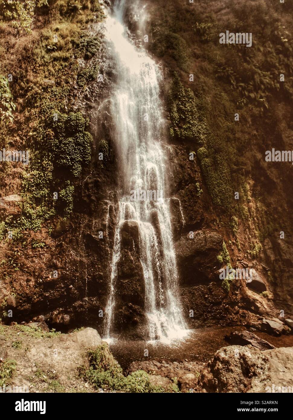Curug Cibareubeuy (Cibareubeuy Waterfall) subang, Bandung Barat, Jawa ...