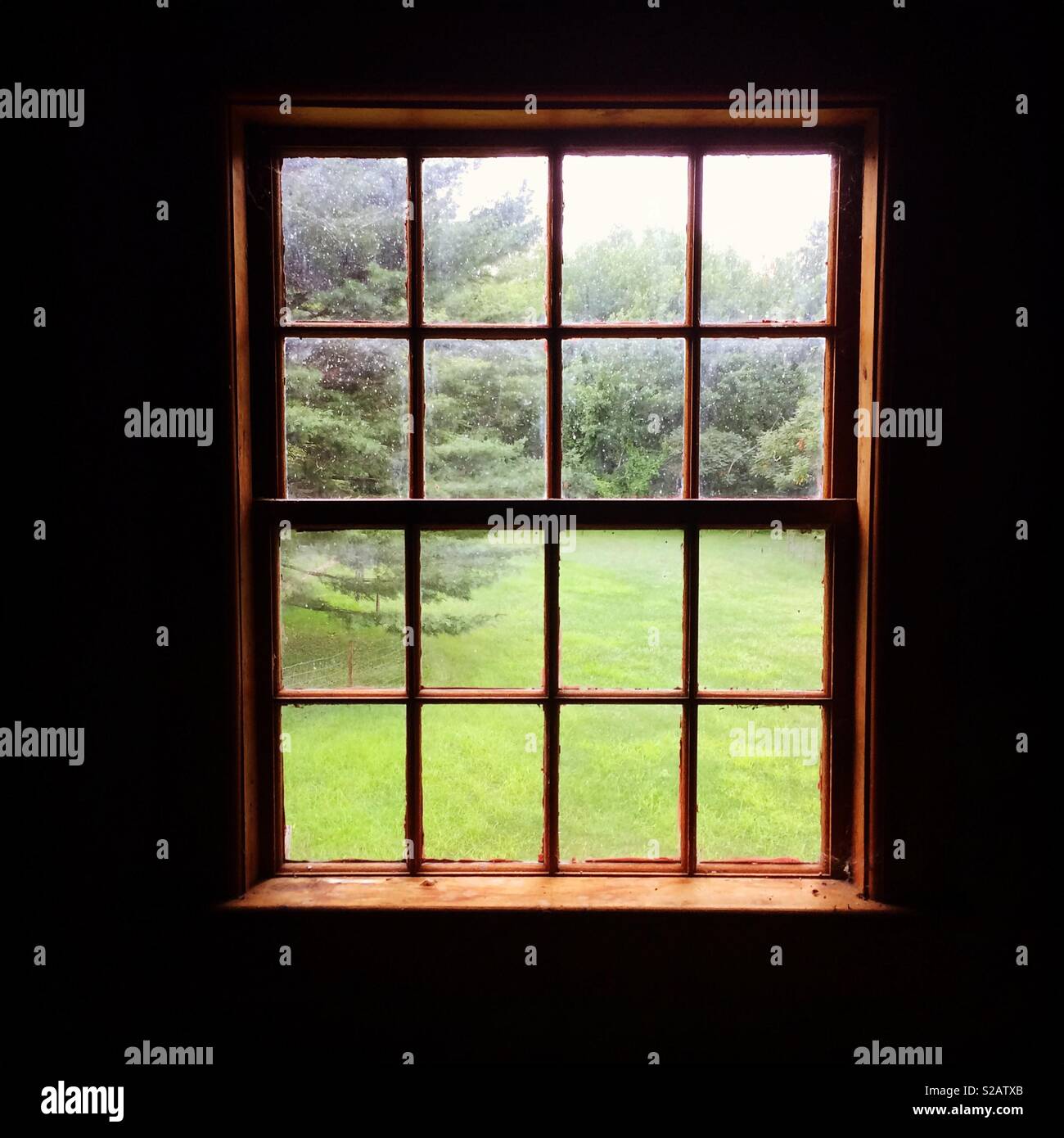 Window at the Ethan Allen Homestead, Burlington, Vermont, United States ...