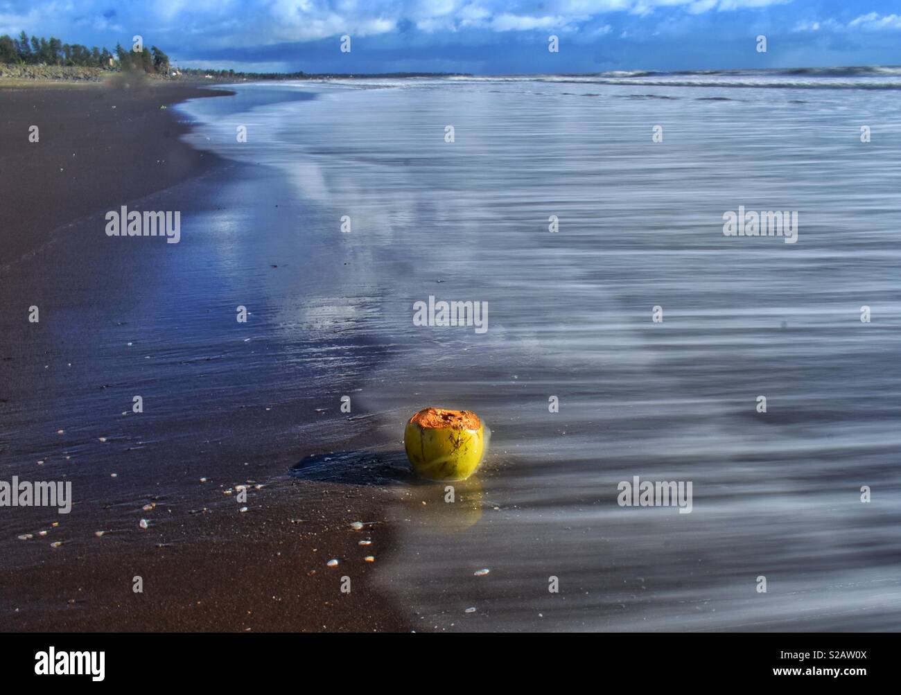 The streaks of water. Achieved this effect by using slow shutter speed ...
