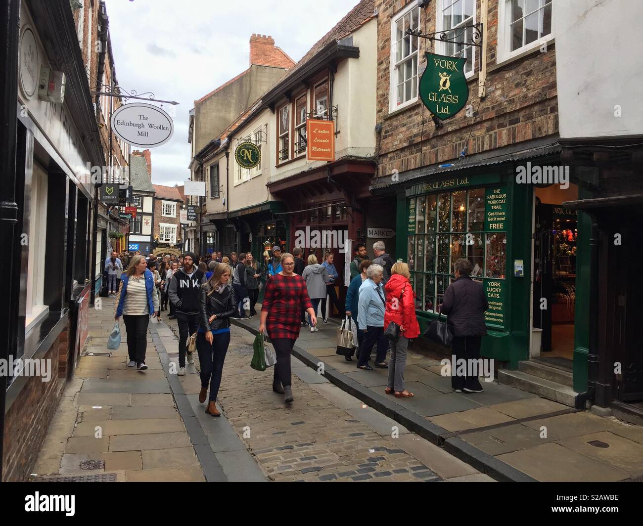 The Shambles York England Stock Photo - Alamy