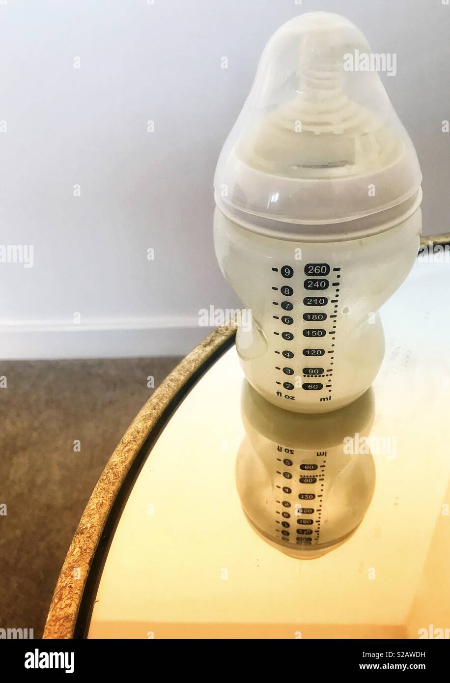 Empty milk bottle hi-res stock photography and images - Alamy