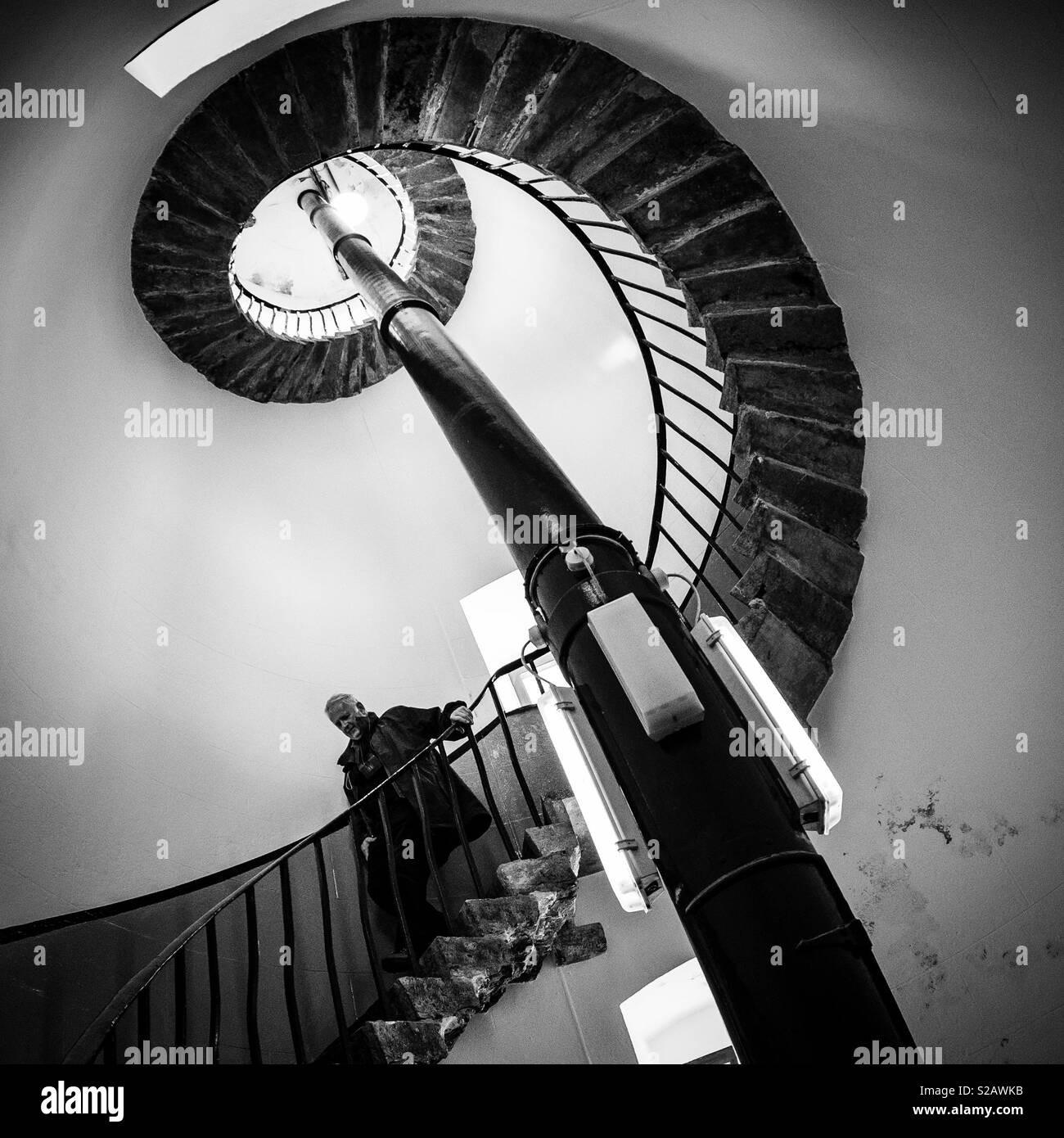 South stack lighthouse stair hi-res stock photography and images - Alamy