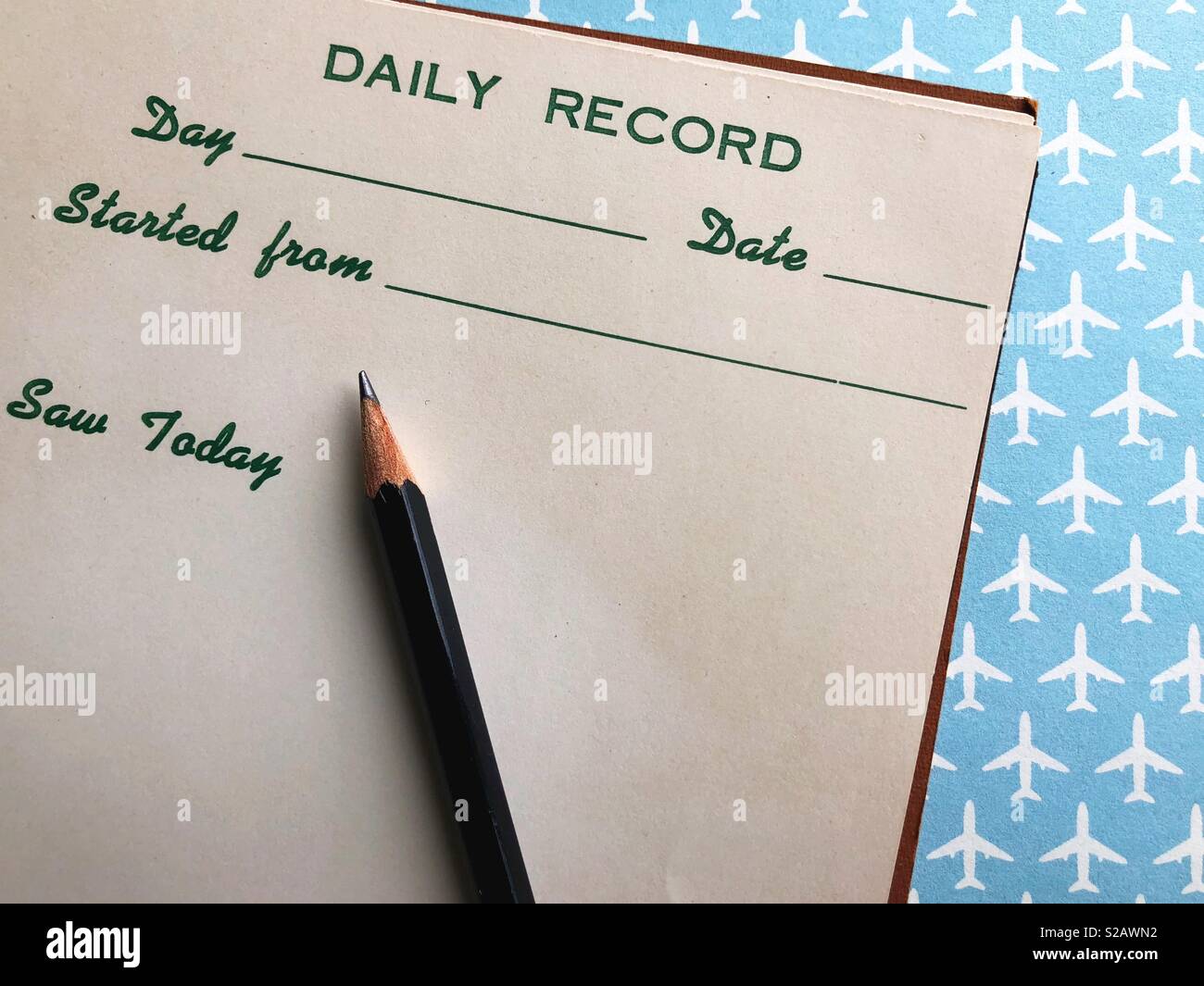Old diary with writing hi-res stock photography and images - Alamy