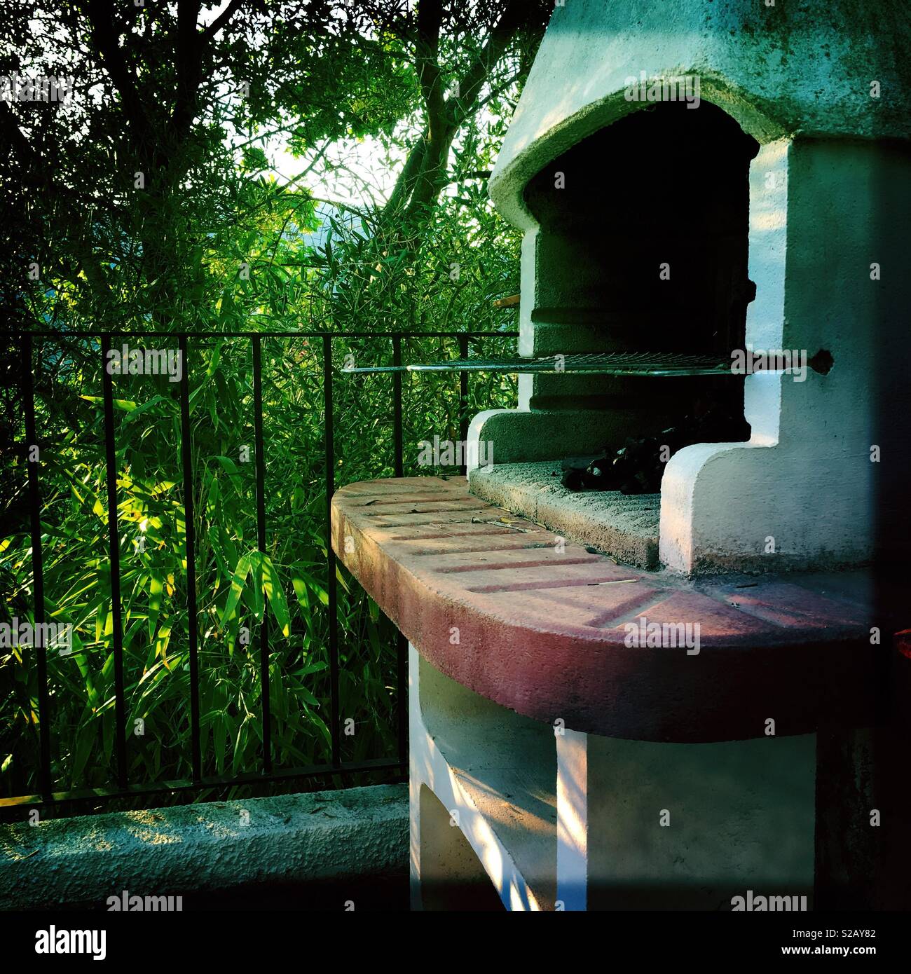 BBQ in summer, Spain Stock Photo - Alamy