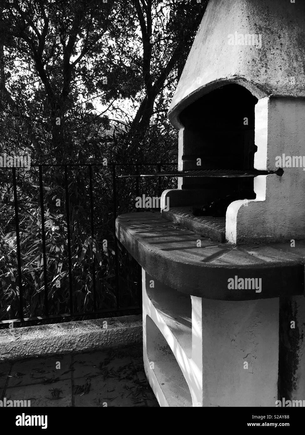 Barbecue in Spain Stock Photo - Alamy