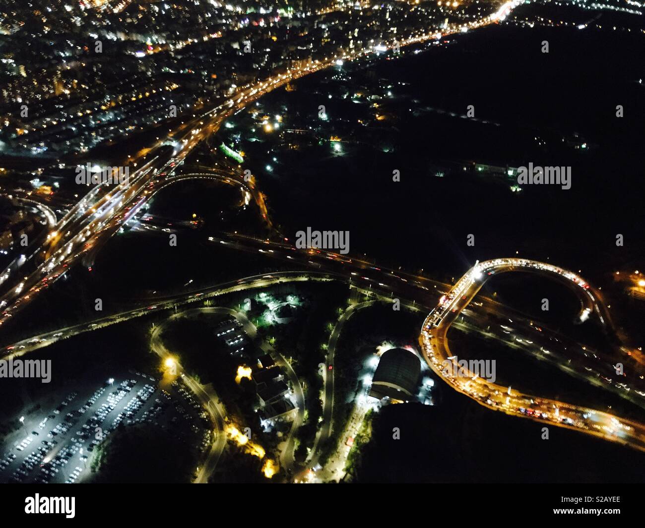 Milad tower tehran tower night hi-res stock photography and images - Alamy