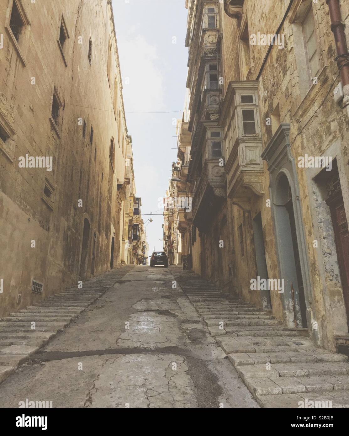 Valletta streets hi-res stock photography and images - Alamy