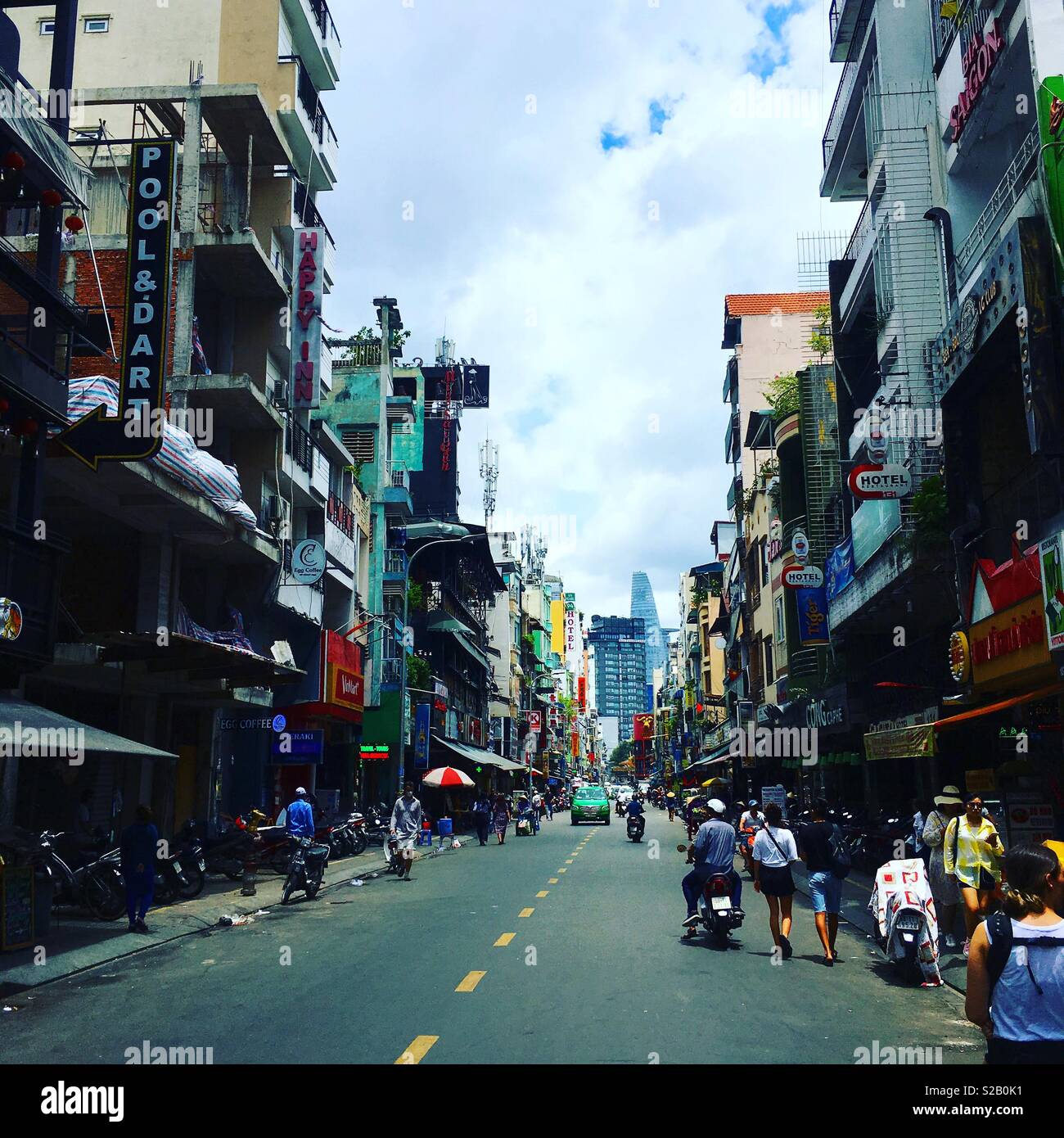 Bui vien street saigon hi-res stock photography and images - Alamy