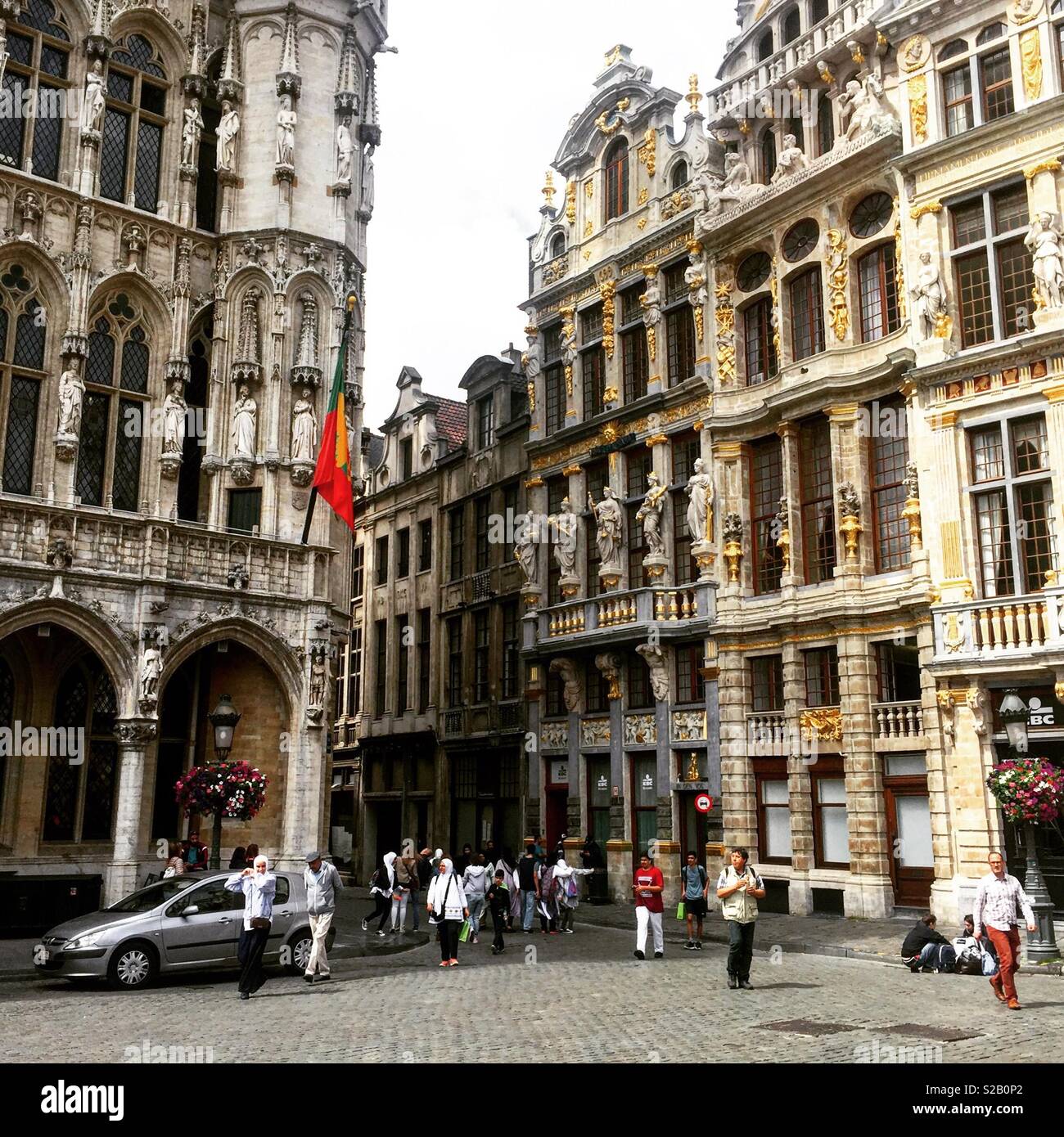 Gold plated Brussels Stock Photo - Alamy