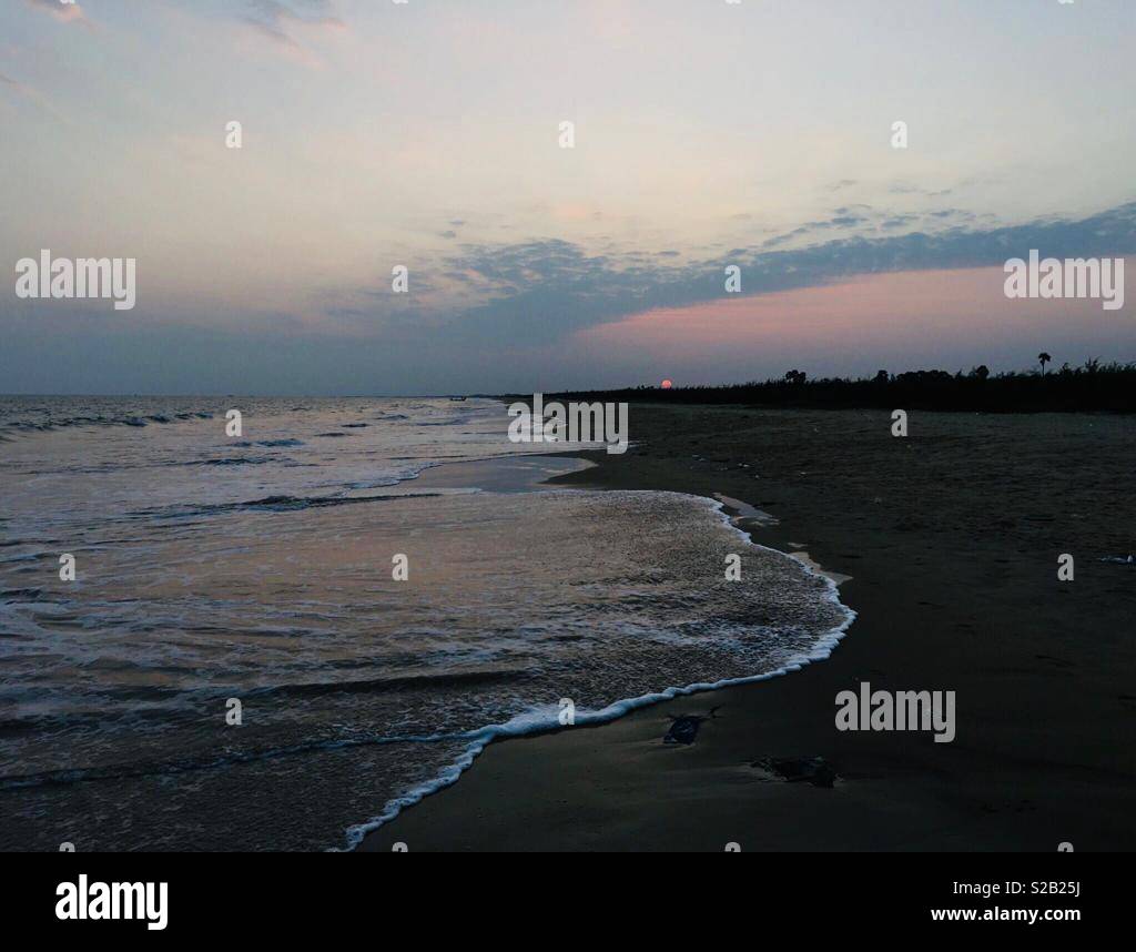 Suryalanka beach hi-res stock photography and images - Alamy