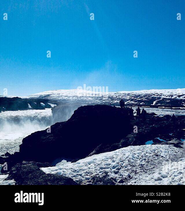The beautiful attraction in Iceland Stock Photo - Alamy