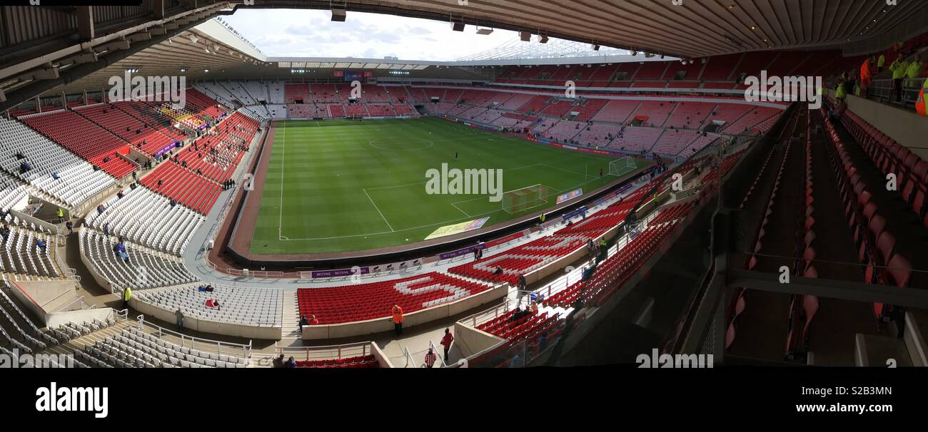 Football Ground, Sunderland Stock Photo - Alamy