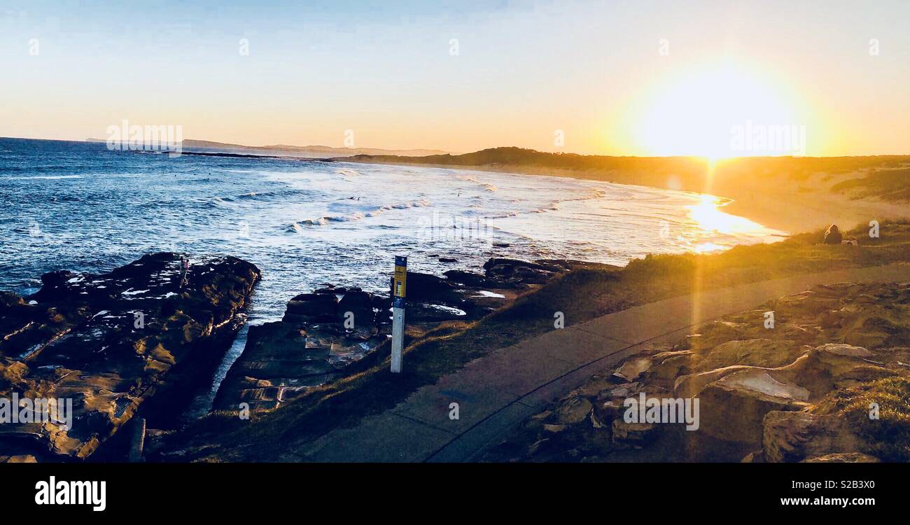 Central coast Australia/ soldiers beach Stock Photo - Alamy