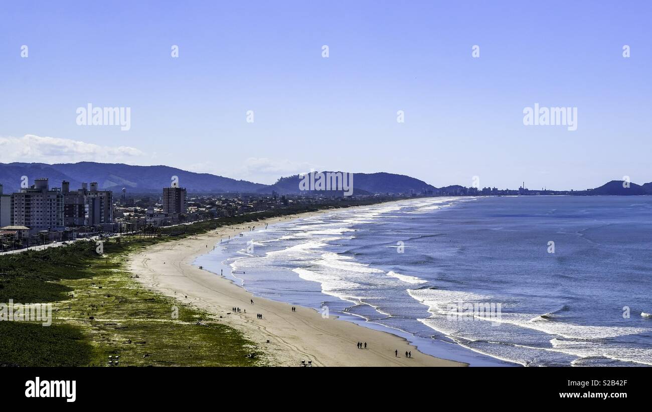 Sand beach in Brasil Stock Photo - Alamy