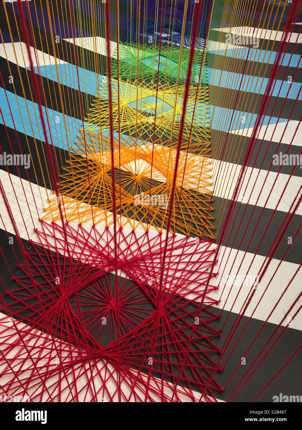 String art installation hi-res stock photography and images - Alamy