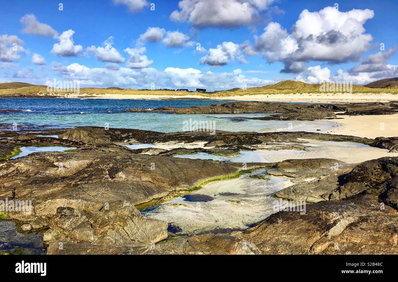 Sanna Bay deserted beach Stock Photo - Alamy