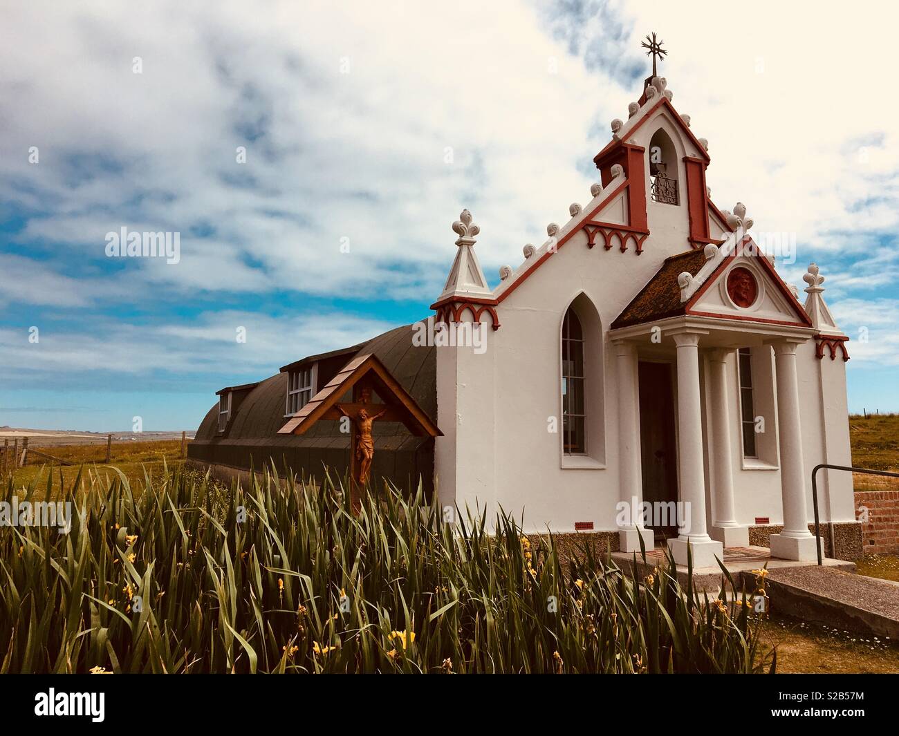 The Italian Chapel, Orkney Stock Photo - Alamy