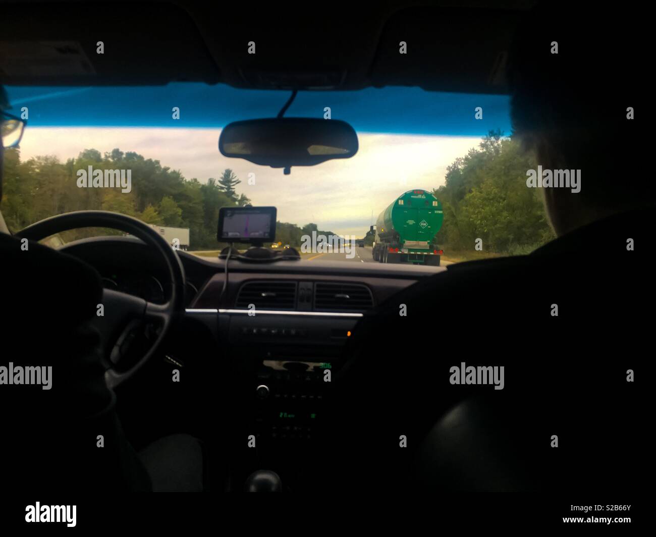 Drivers view tanker on hi-res stock photography and images - Alamy